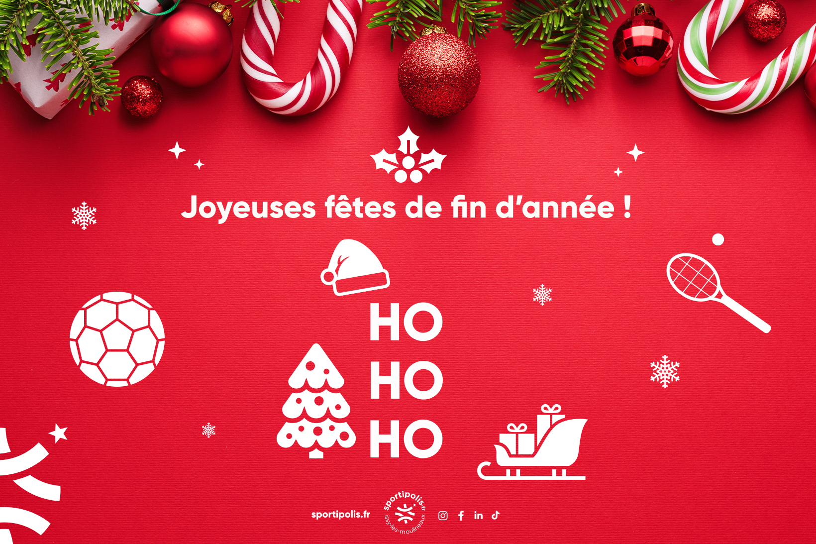 Joyeuses fêtes de fin d'année 2025 ! - Sportipolis